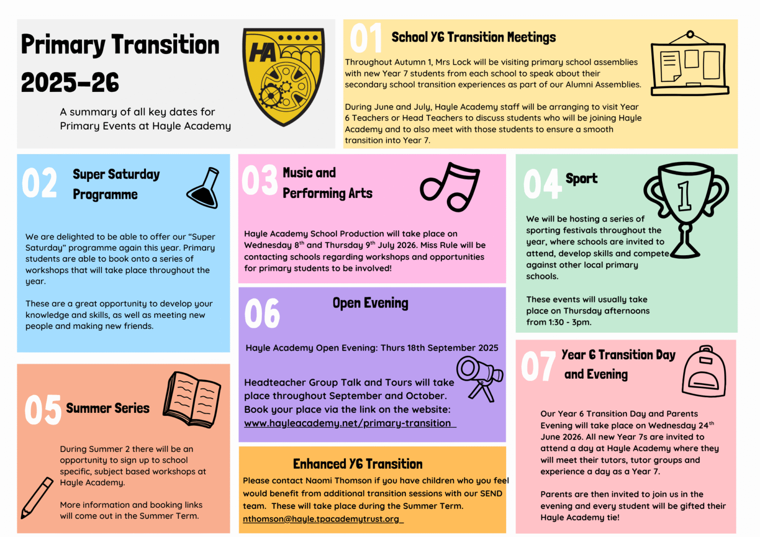 Primary transition - Hayle Academy